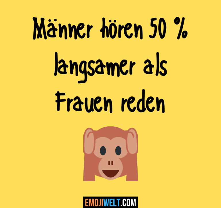 Affe hält sich die Ohren zu Emoji 🙉 Bedeutungen | Chats