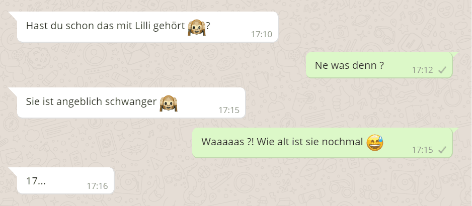 Affe hält sich die Ohren zu Emoji 🙉 Bedeutungen | Chats