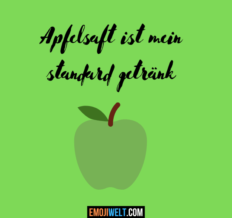 Grüner Apfel Emoji 🍏 Bedeutungen | Chats | Kopieren & Einfügen