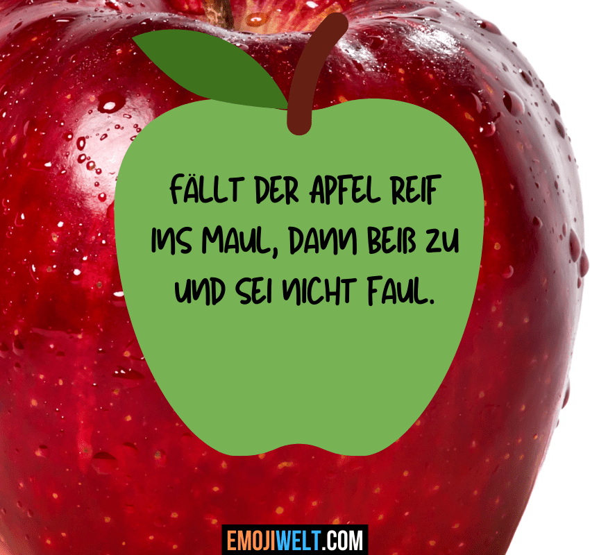 Grüner Apfel Emoji 🍏 Bedeutungen | Chats | Kopieren & Einfügen