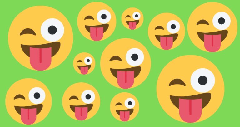 Zwinkernder Smiley mit herausgestreckter Zunge 😜 Bedeutungen